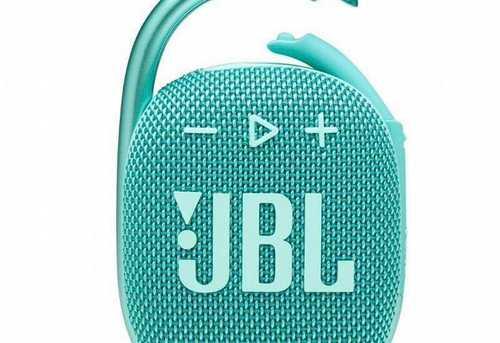 Портативная акустика JBL Clip 4 (Бирюзовая)