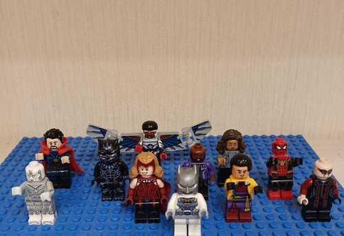 Lego минифигурки Marvel