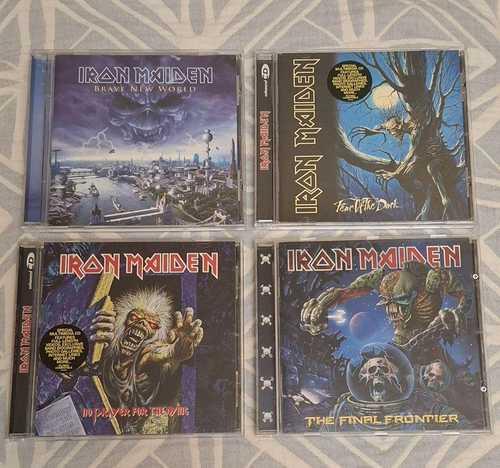 Лицензионные Cd диски Iron Maiden в ассортименте