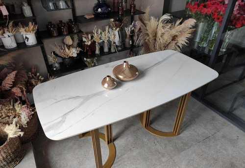 Дизайнерский обеденный стол из керамогранита Asti
