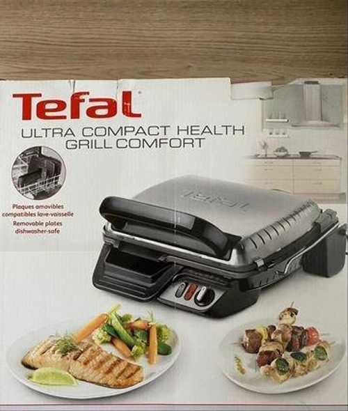 Электрогриль tefal health grill GC306012