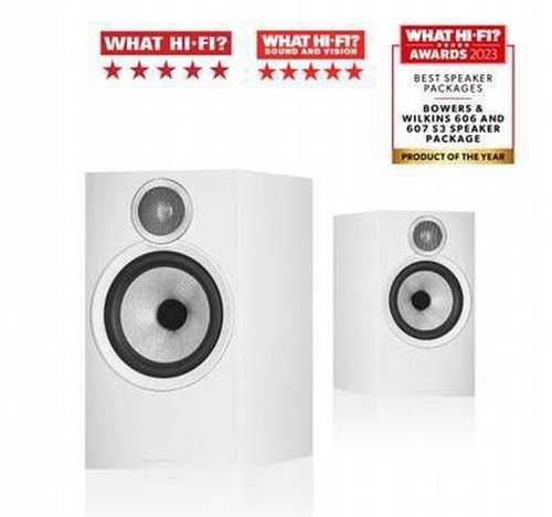 Bowers & Wilkins 606 S3 white