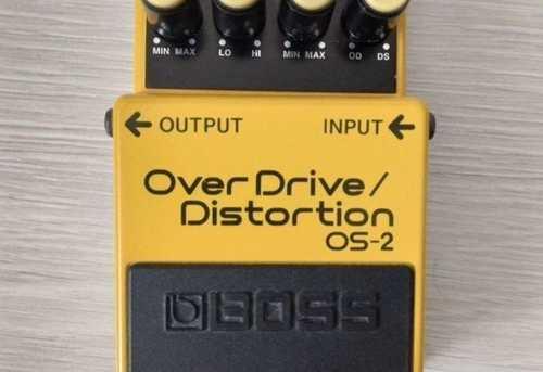 Гитарная педаль Boss OS-2 OverDrive/Distortion