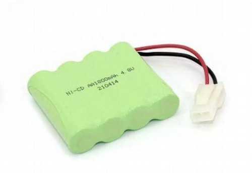 Аккумулятор Ni-Cd 4.8V 1800 mAh AA Flatpack разъем