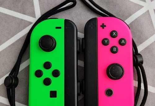 Контроллер Nintendo Joy-Con Pair зеленый+розовый