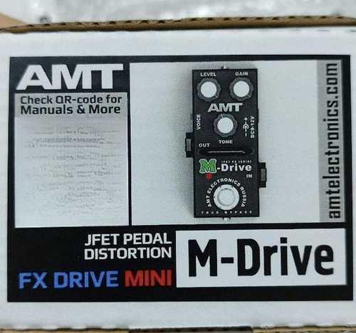 AMT M-Drive mini - педаль перегруза (Marshall)