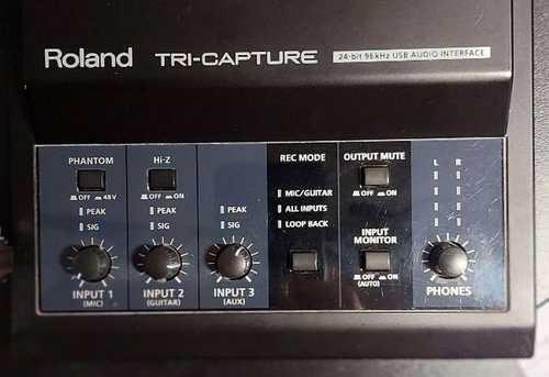 Roland tri-capture Внешняя звуковая карта