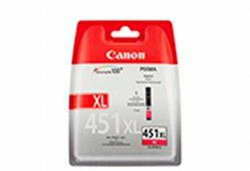 Картридж струйный Canon CLI-451XLM 6474B001 пурпур