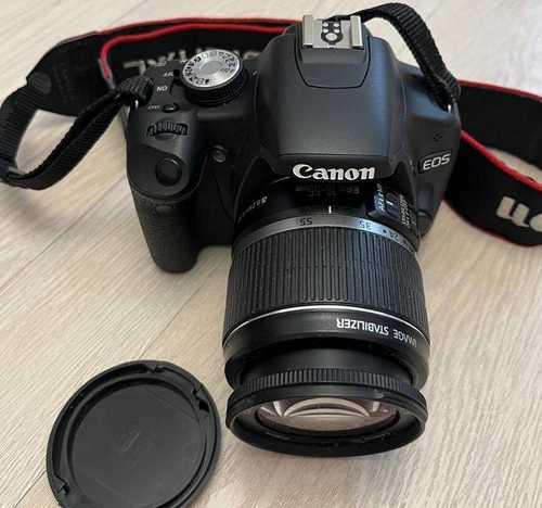 Фотоаппарат Canon EOS 500D с объективом EFS 18-55