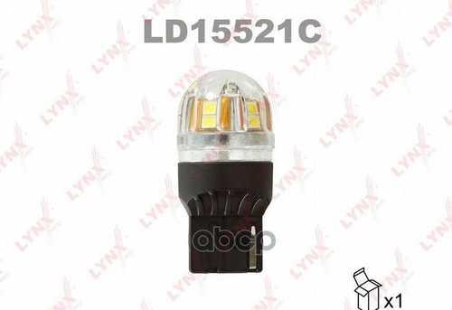 Лампа светодиодная 12V W21W 21W W3x16d 6000K LY