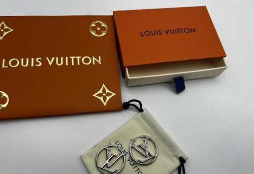 Серьги кольца Louis Vuitton