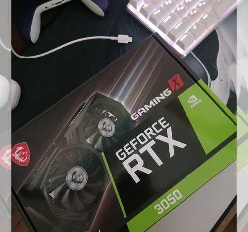 Видеокарта MSI geforce rtx 3050 GamingX 6gb