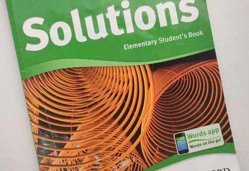 Учебник английского языка Solutions Elementary SB