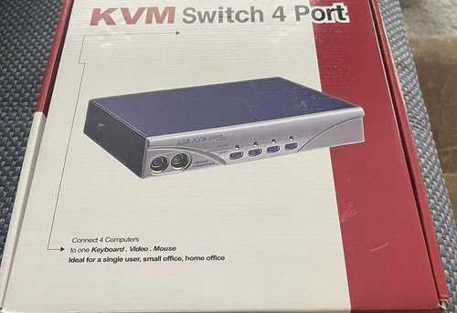 Kvm переключатель KS-204