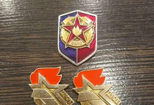 Значок СССР Дружина юных пожарников