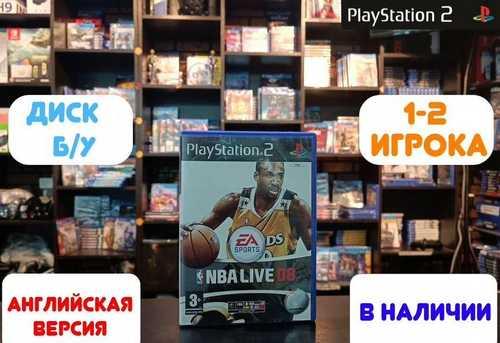 NBA Live 08 для PS2 Б/У