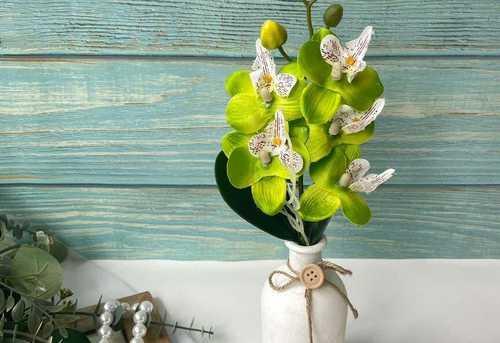 Орхидея декоративная мини, искусственные цветы, цв