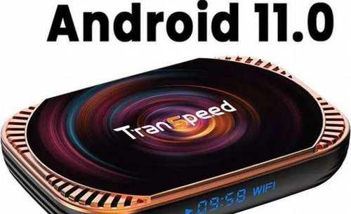 Тв-приставка Transpeed Amlogic S905X4 8K Android11