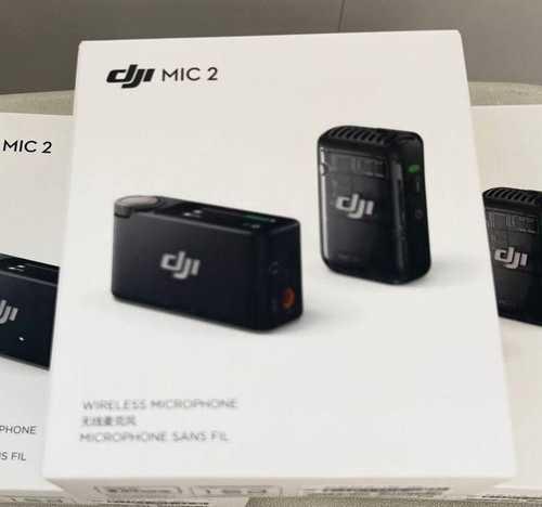 DJI Mic 2 (1TX+1RX) Новая. В наличие