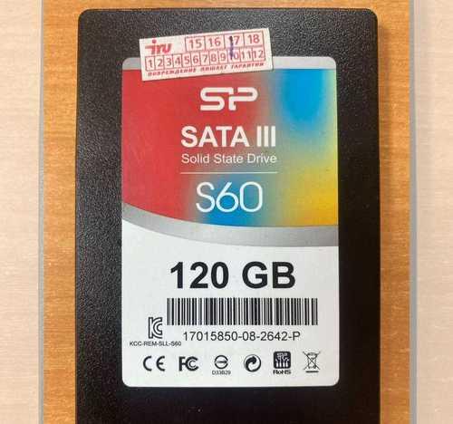 SSD SP 120gb s60