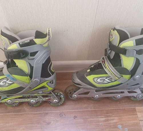 Роликовые коньки inline skates 33-36