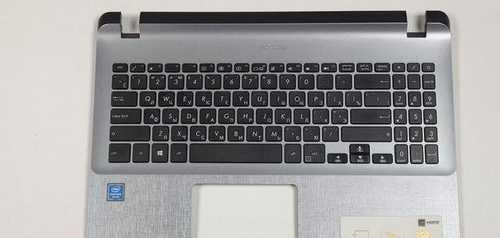 Панель с клавиатурой ноутбука Asus Vivobook X507
