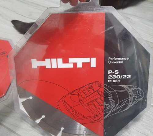 Новый алмазный отрезной диск Hilti