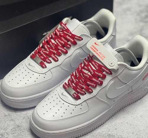 Кроссовки Nike Air Force 1 Supreme (Арт.67128)