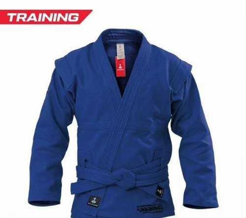 Самбовка куртка тренировочная цвет синий