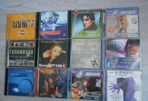 CD диски с музыкой, цена за все