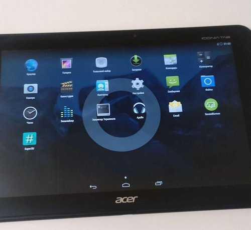 Планшет Acer iconia tab A701