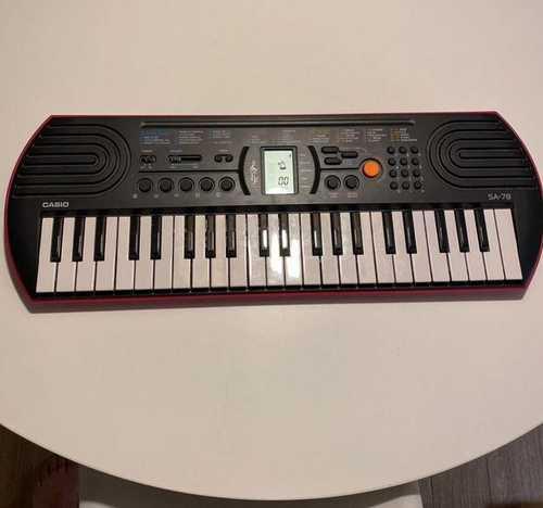 Синтезатор casio SA-78