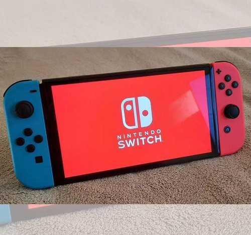 Nintendo switch oled прошитая 512гб