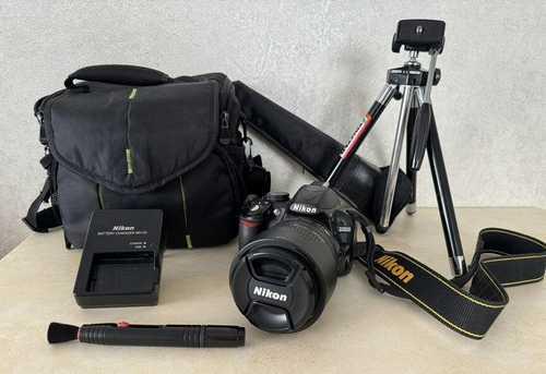 Зеркальный фотоаппарат Nikon D3100 kit 18-105