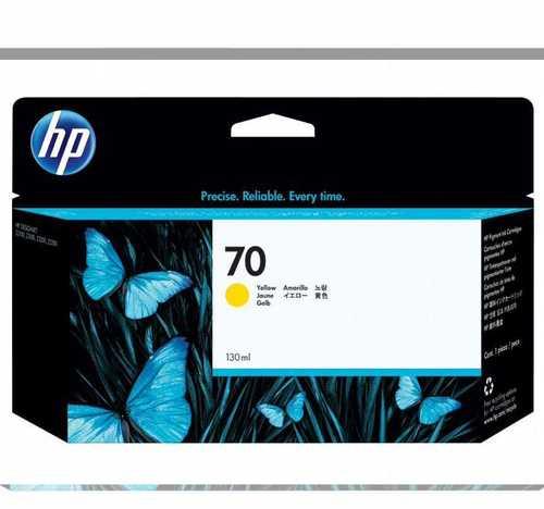 Картридж HP C9454A (№70, yellow) оригинал