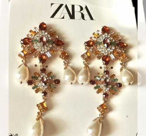 Серьги Zara оригинал