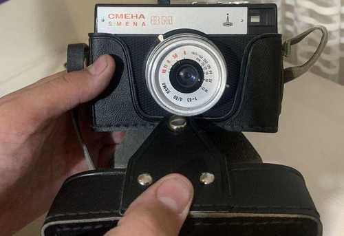 Плёночный фотоаппарат смена 8 М СССР