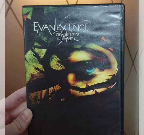 Диск dvd evanescence anywhere but home