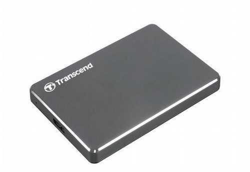 Внешний HDD диск Transcend 2TB StoreJet, черный