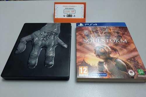 Oddworld Soulstorm Steelbook диск для PS4