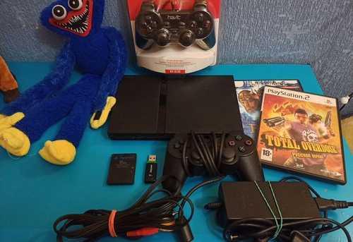 Sony playstation 2 slim+200 игр