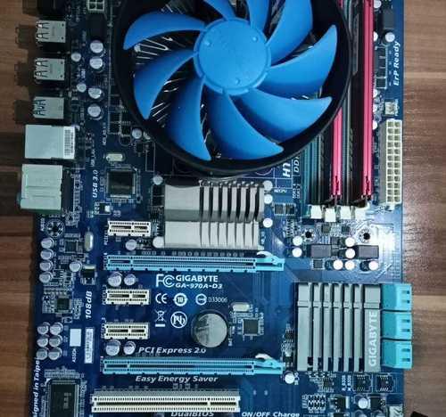 Комплект материнская плата   процессор AMD FX 6100