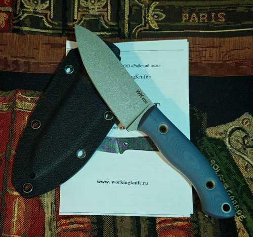 Нож Workingknife WK26EDC Cromax PM Cryo Stonewash