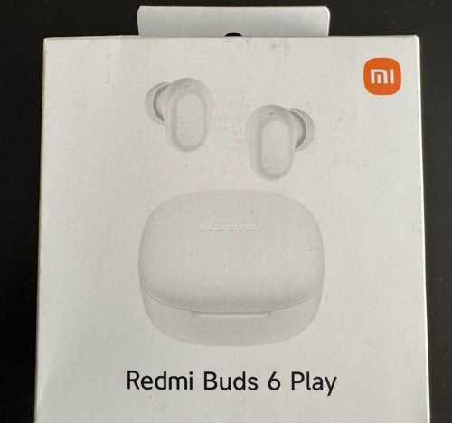 Беспроводные наушники xiaomi redmi buds 6 play