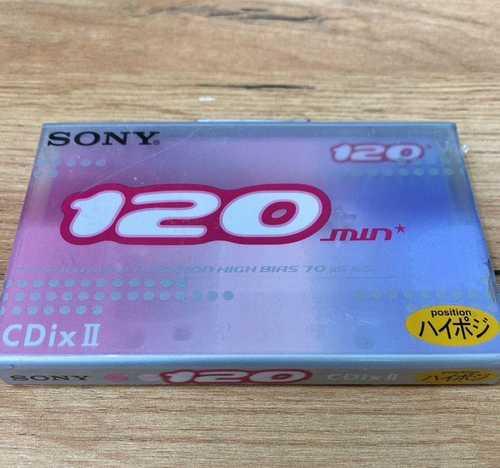 Кассета Sony CDix 120 хром (2576)