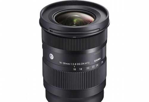 Объектив Sigma 16-28mm f/2.8 DG DN L-Mount