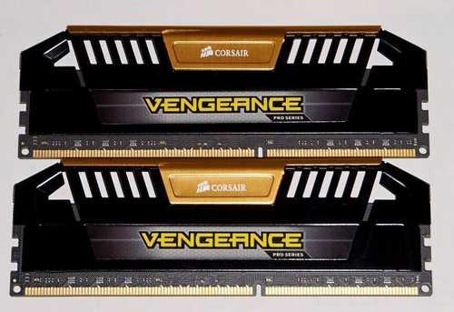 DDR3 16Gb 2400Mhz Corsair vengeance Pro Трейдин