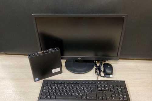 Компьютер HP 260 G3 DM и монитор HP V214A