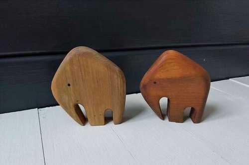Деревянные сувениры, слон