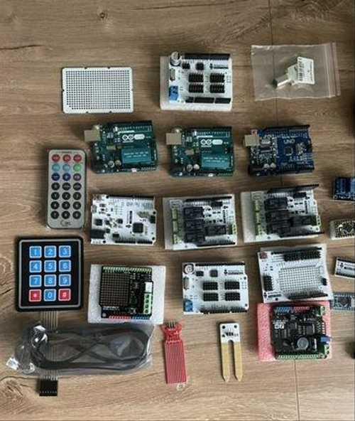 Arduino + iskra + куча расширений и датчиков